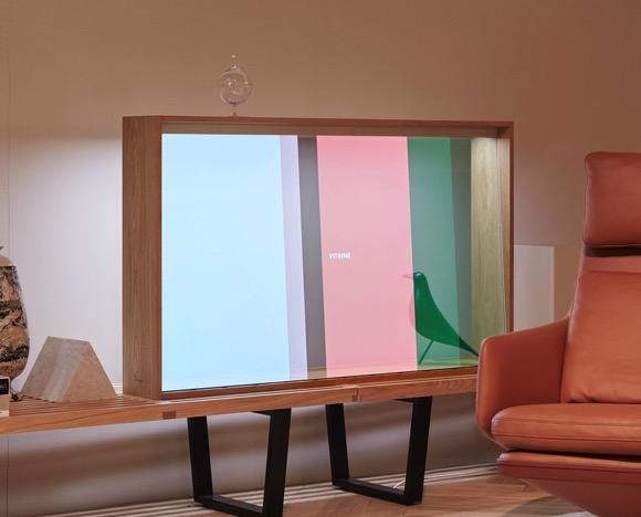 Full Color Transparent OLED Display Screen Infinite Contrast Ratio