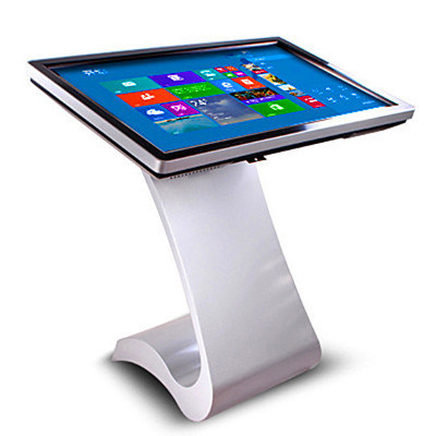 High Brightness Digital Touch Screen Signage / Electronic Information ...