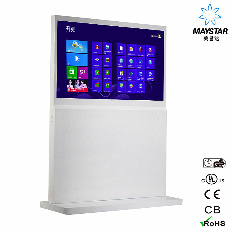 4K Tft LCD Display Touch Screen Kiosk Monitor For Supermarket Shopping Mall