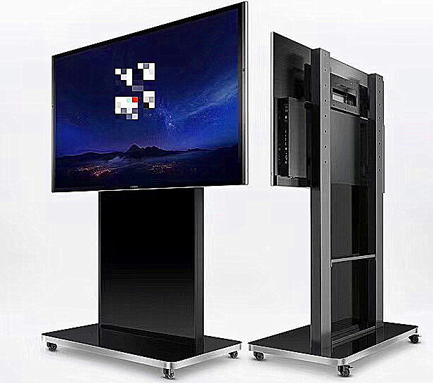 Mobile Stand Digital Signage Kiosk 3840*2160 4K Resolution For Video ...