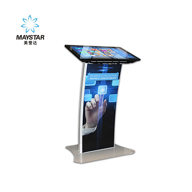 Floor Standing Digital Advertising Display Screens TFT-LCD Panel Type ...