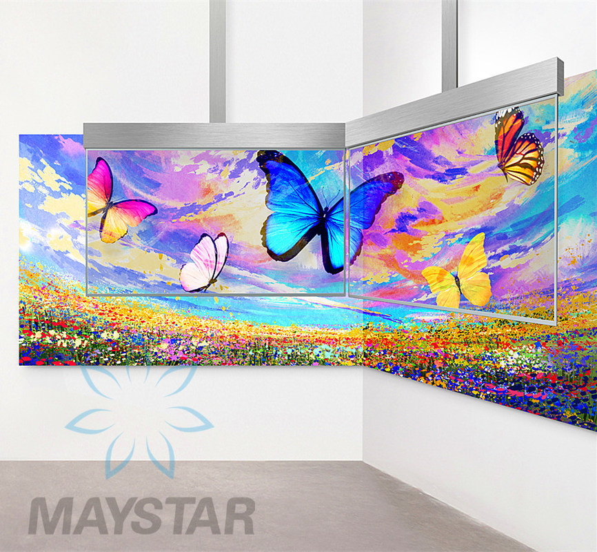 Curtain Wall OLED Micro Display , Foldable 1.3 Inch OLED Customized Size