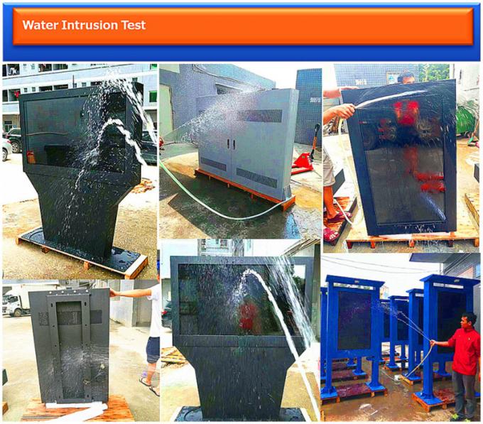 2000~3000 Nits Outdoor Touch Screen Kiosk Traffic Light Lamp Post 8ms ...